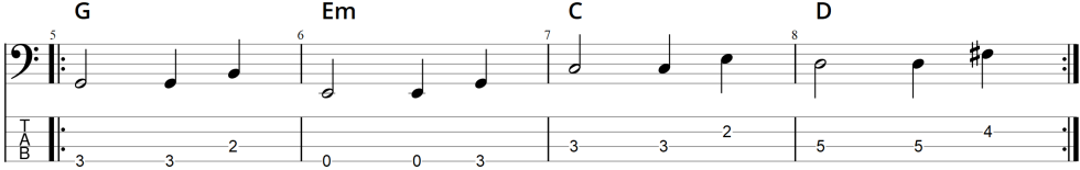 How To Write A Bass Line: Connecting Chords - Bass Road